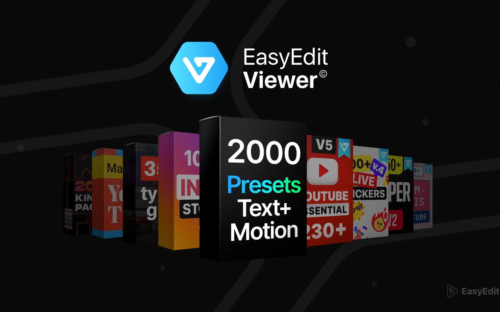 AE脚本-2000种图层LOGO物体运动文字标题淡入淡出动画预设 ...