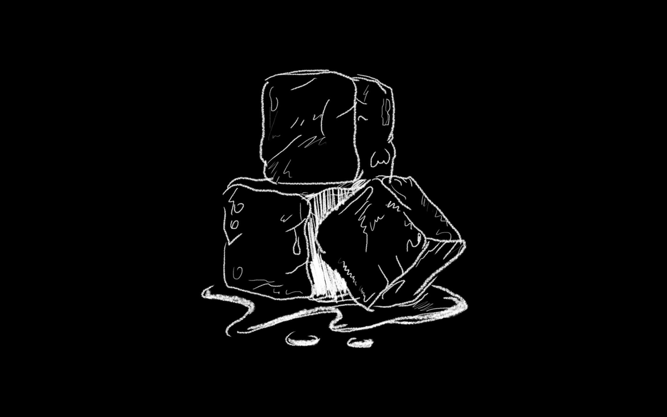 【延时摄影】1000ml的水冻成冰的融化过程