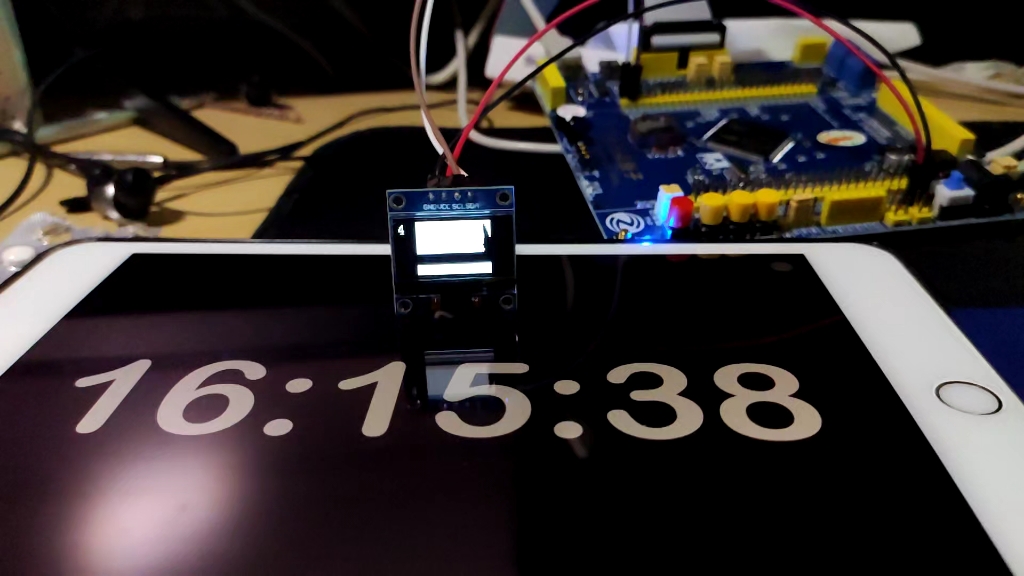 【单片机】使用stm32f103的硬件iic驱动oled12864,接近60fps!