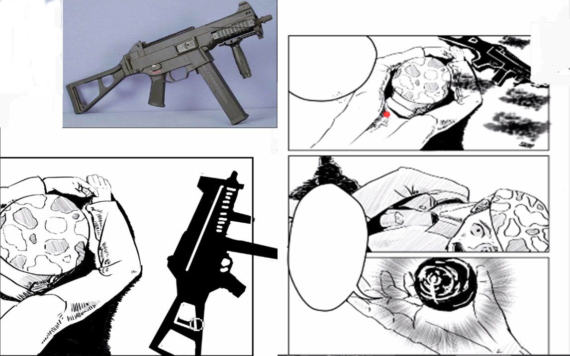 大触PS漫画分镜过程