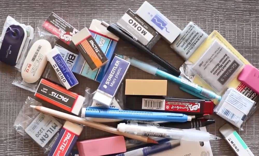 还记得上学时用的橡皮擦吗?今天就来见识下,橡皮擦的制作过程吧