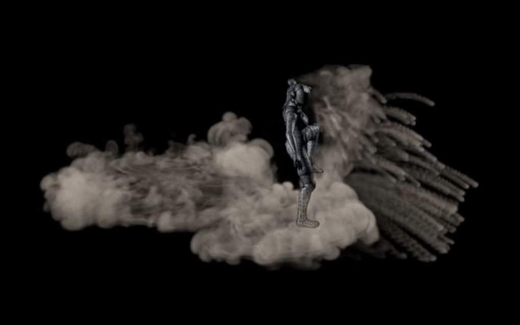C4D烟雾特效、角色动画