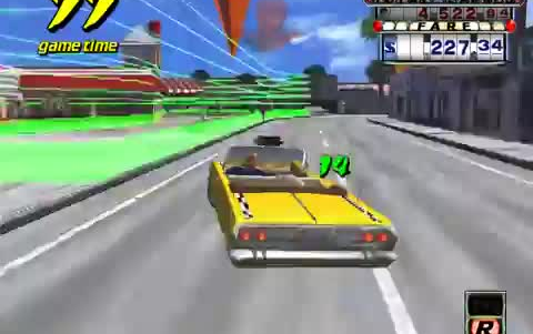 Crazy Taxi-疯狂出租车速通