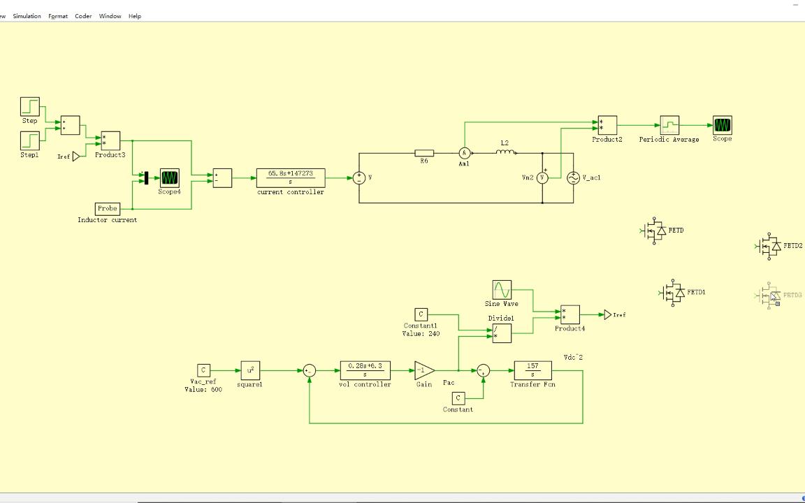 双控制器的并网逆变器设计,plecs仿真