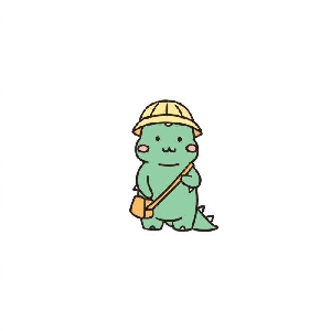 努力攒钱的小怪兽 