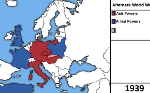 【架空历史地图】二战(1939-1945)