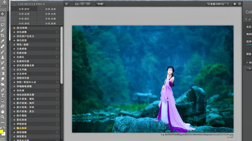 PS尼克滤镜插件效果千变万化,没想到有那么多功能!