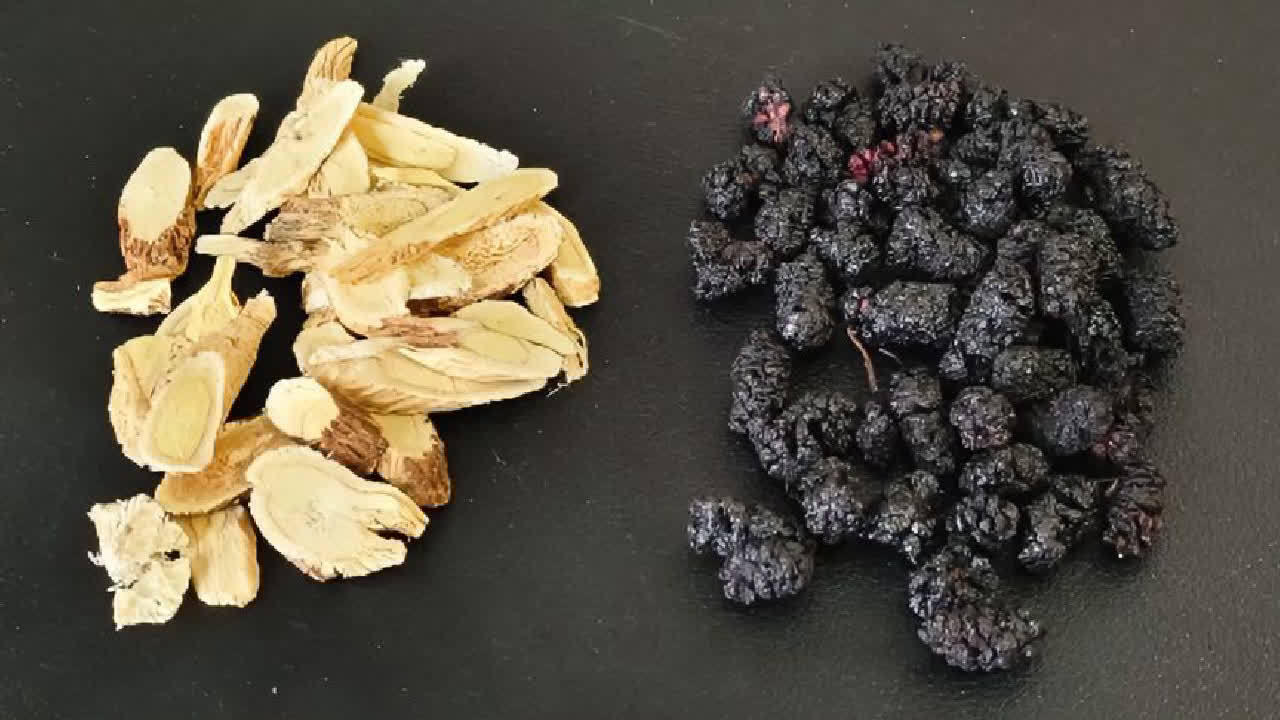 黄芪搭配桑葚一起