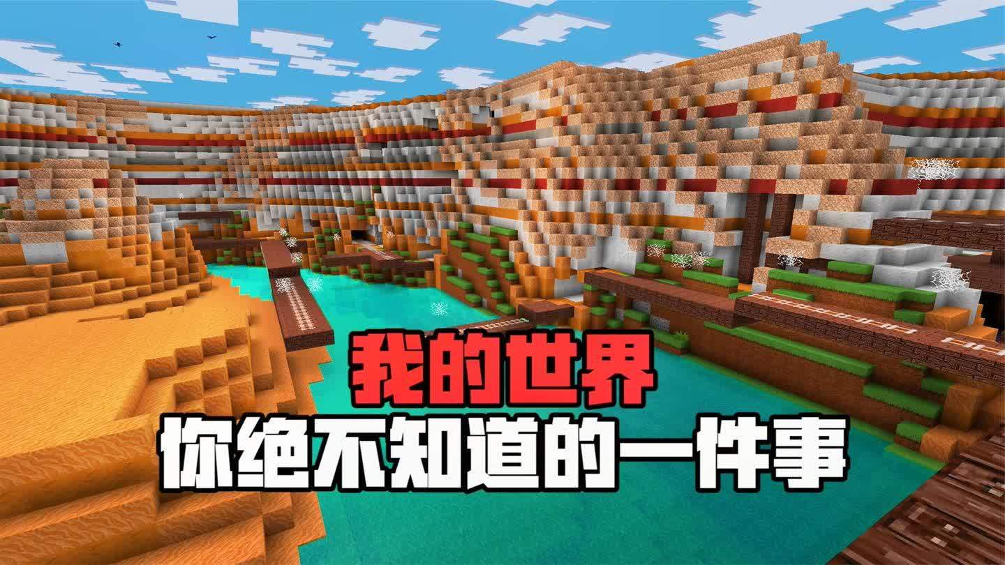 .我的世界:一分钟教你区分基岩