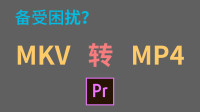 一招解决,备受PR不支持MKV格式的困扰?
