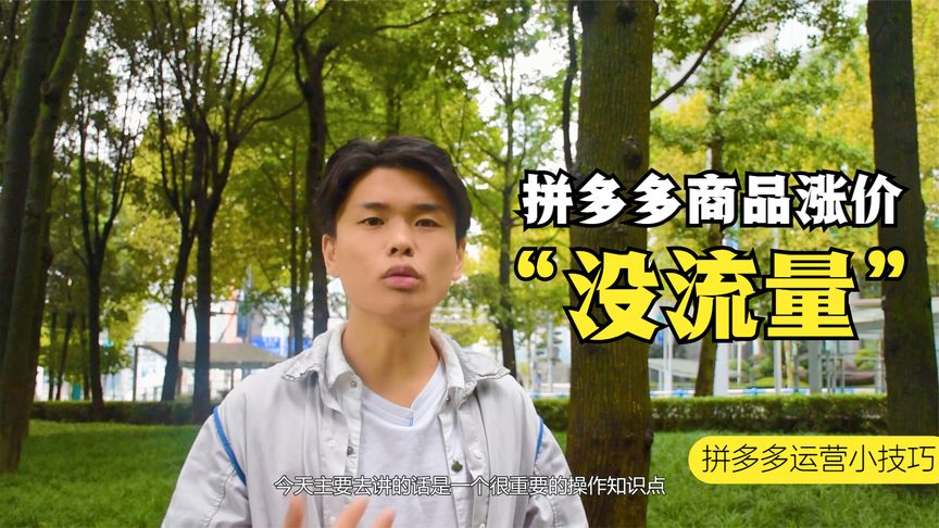 商品价格设置太低,改价格会没流量,跟我操作三步骤不怕没流量