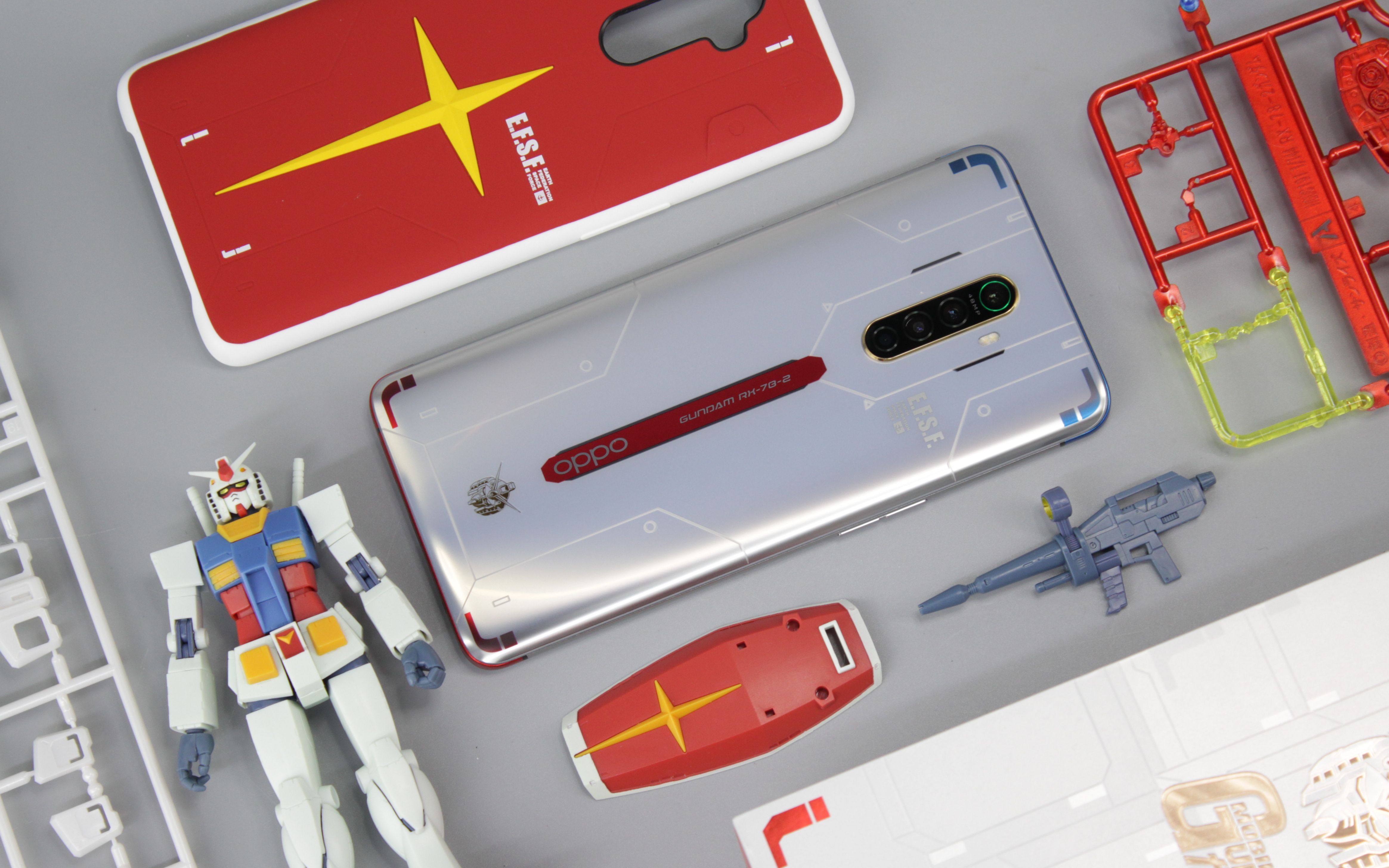 高达迷换机的不二之选-OPPO Reno Ace高达定制版开箱【涛哥测评】