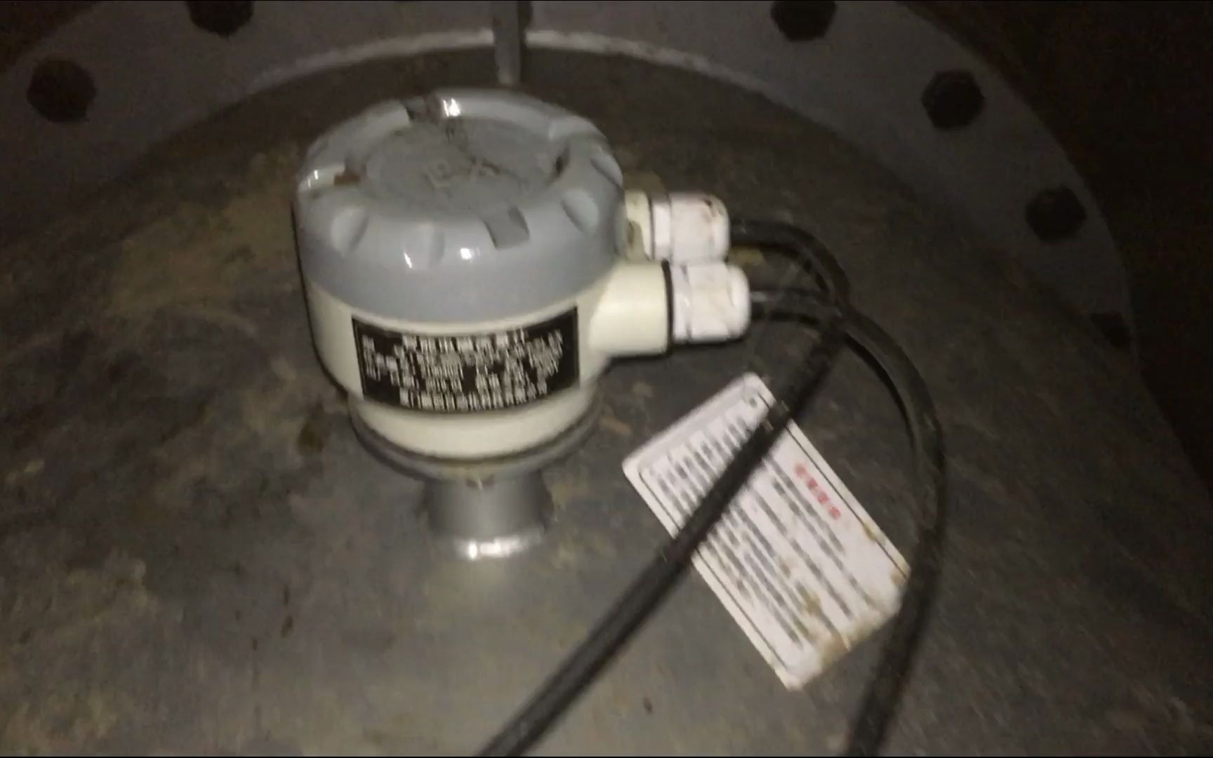 城市污水管网中安装的污水流量计