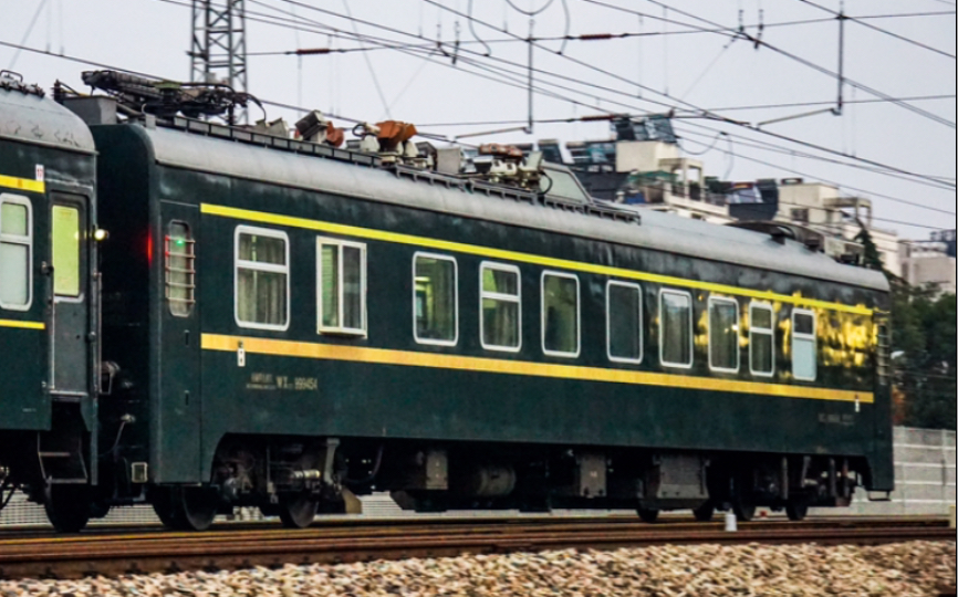 【铁路】K466次挂WX25T 999454进德清西站