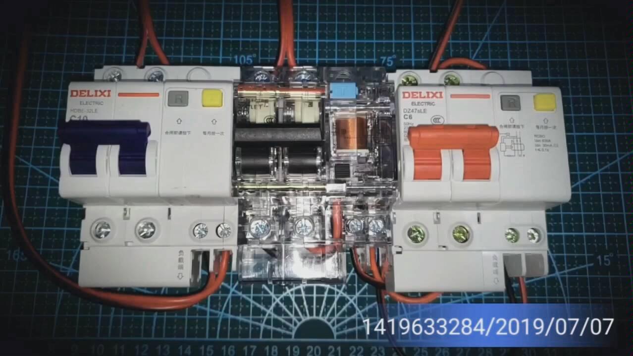 漏电及空气开关短路测试