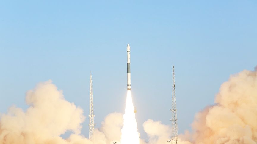 一箭双星!快舟一号甲运载火箭发射成功