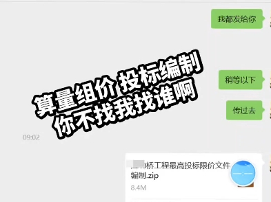 工程造价算量组 投标编制你不找我找谁啊