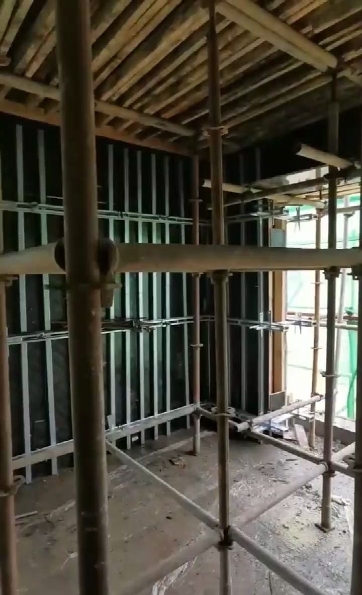 剪力墙加固件支模效果