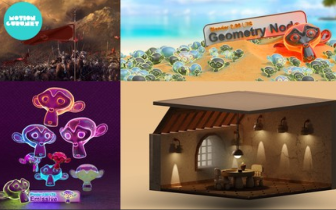 【中英】【Blender】Udemy - Blender2.93完整角色制作