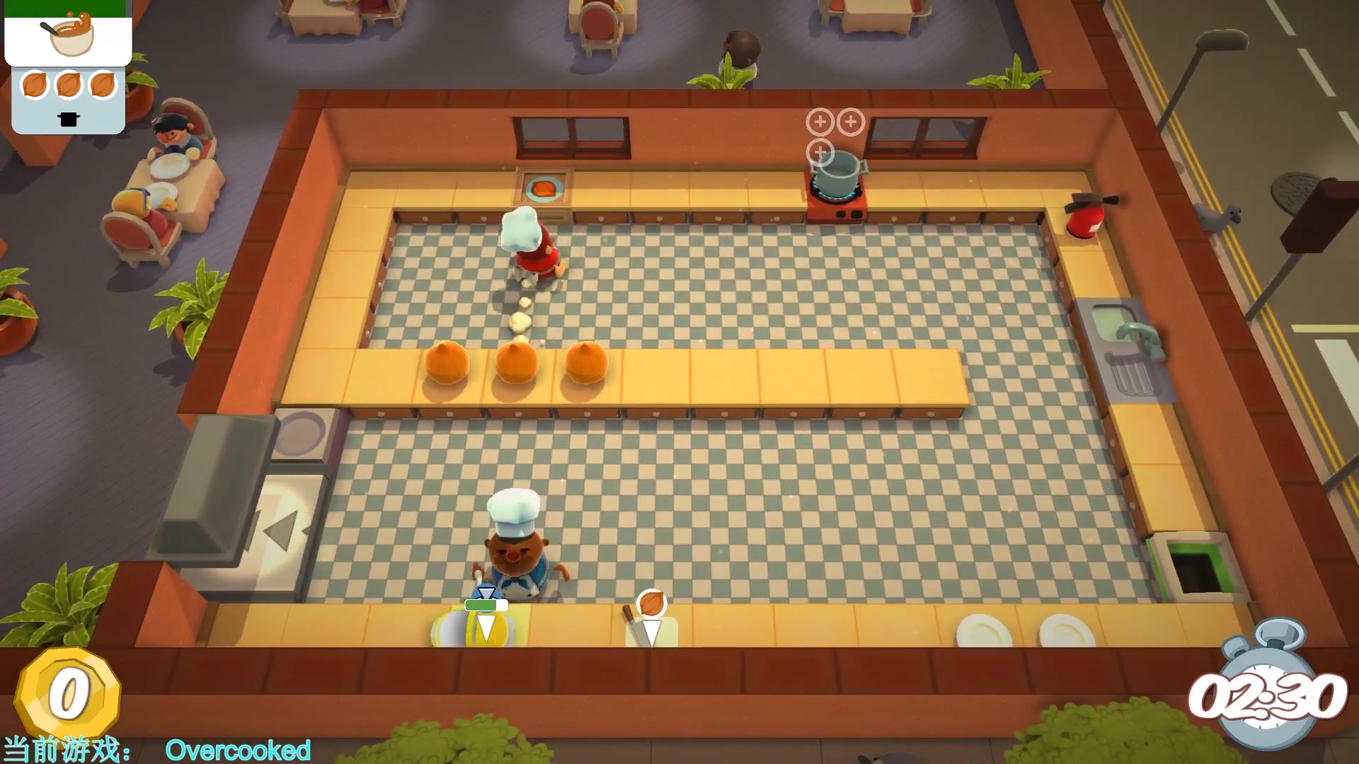 《Overcooked》糊闹厨房1P — 超反人类的厨房设定,为什么我们要在...