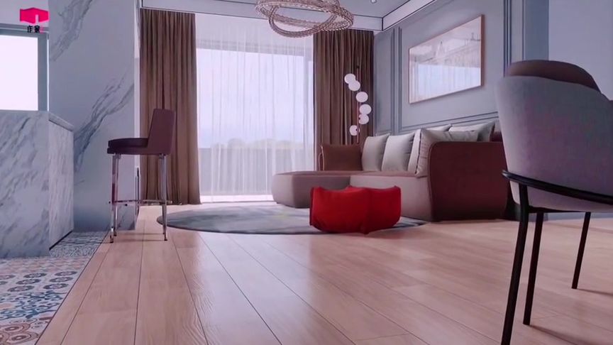 家装动画#效果图 #室内设计 #家装设计 #热门小助手