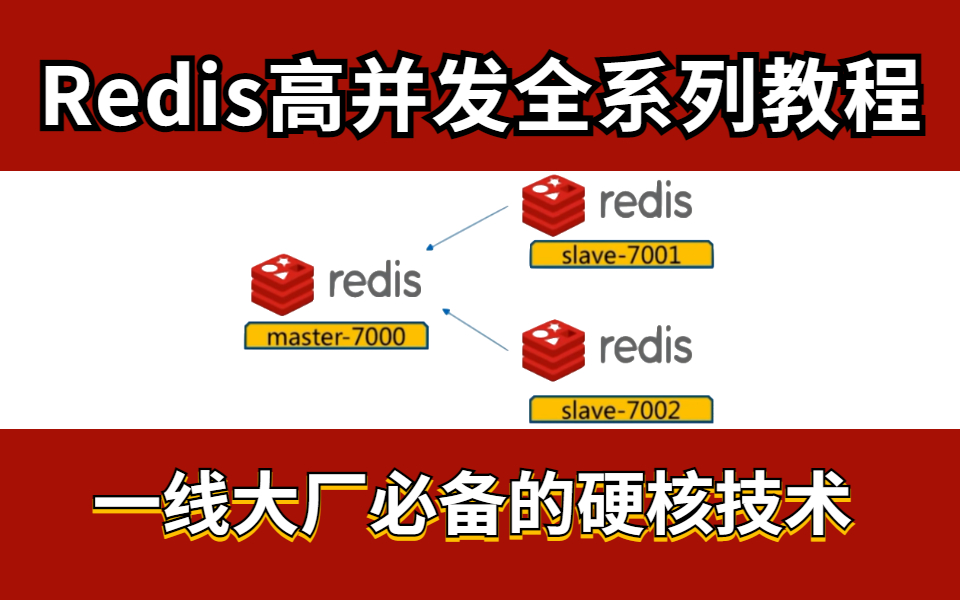【Redis教程100集干货】2022最新Redis超详细教程,涵盖所有面试...