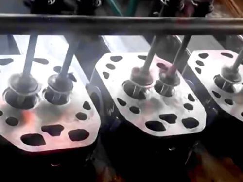 机械配件加工制作气门研磨工位