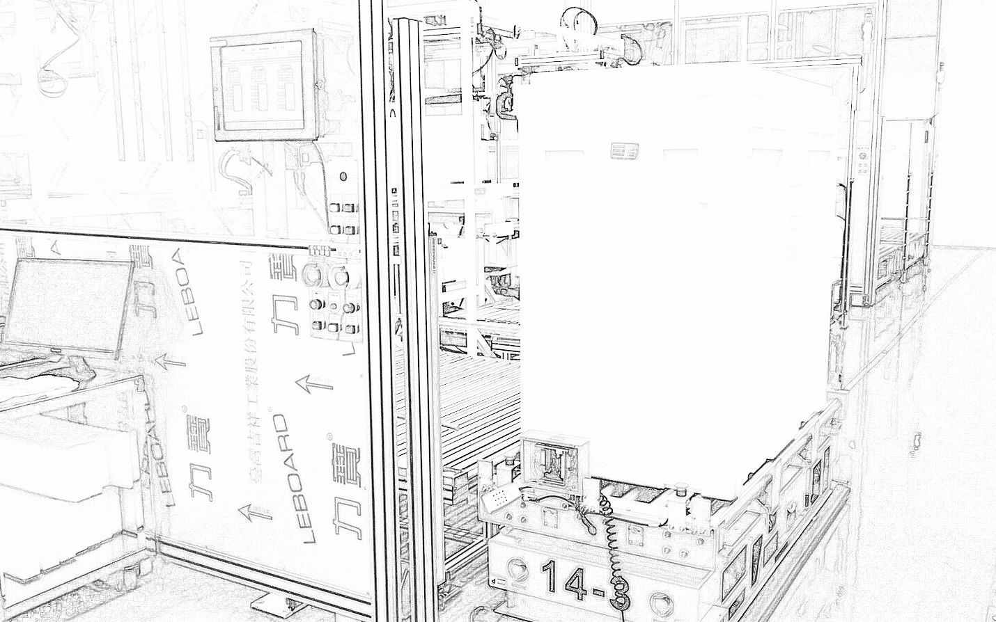 【铽罗案例视频】群创车间 滚筒AGV案例