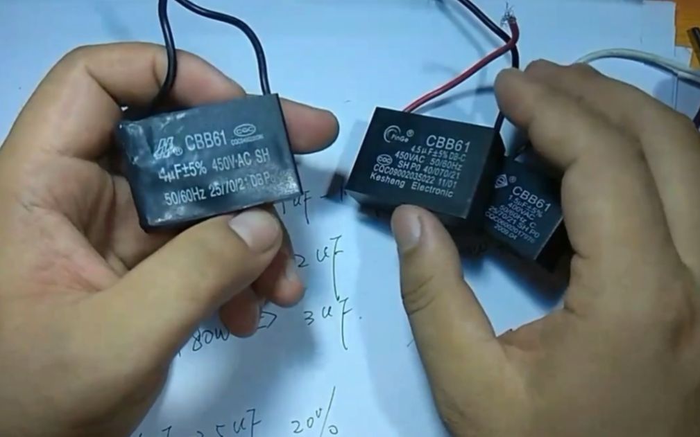 家里70W的电风扇配多大的电容?怎么测电容的好坏?