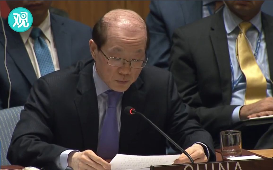 联合国安理会对叙利亚问题决议草案进行表决