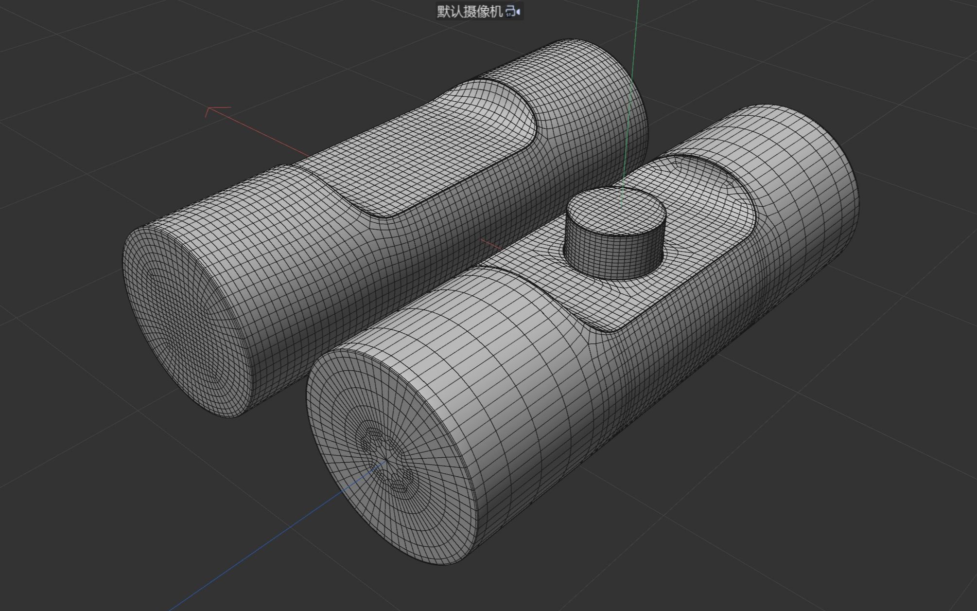 01【C4D建模】C4D2023布尔重新拓扑布线多边形建模细分曲面建模...
