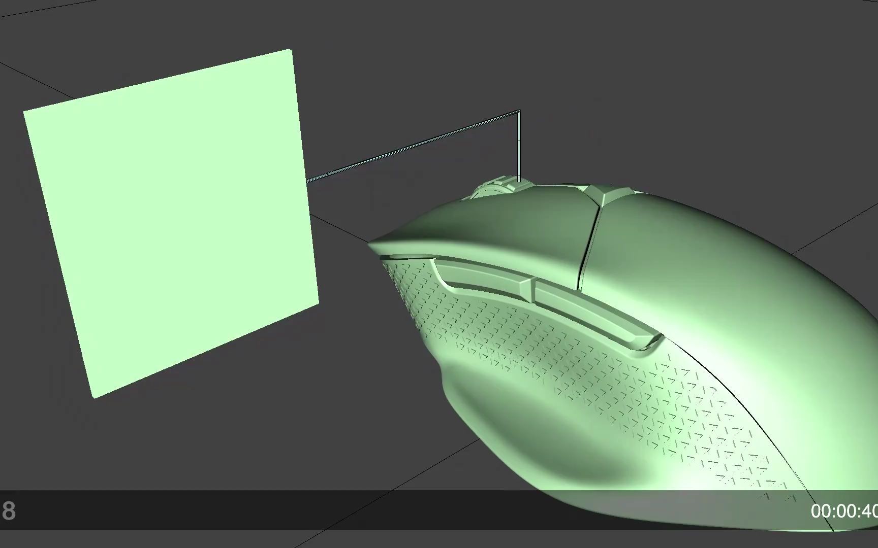 【鉴赏】c4d三维动态鼠标视频