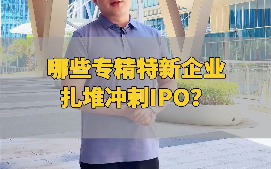 速看!新三板又出现挂牌热,专精特新企业扎堆冲刺IPO!