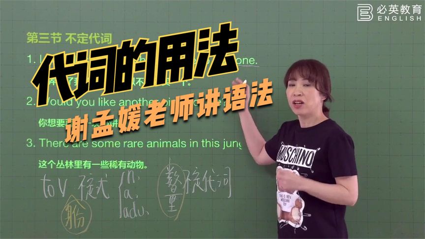 不定代词的用法及分类谢孟媛老师讲英语语法