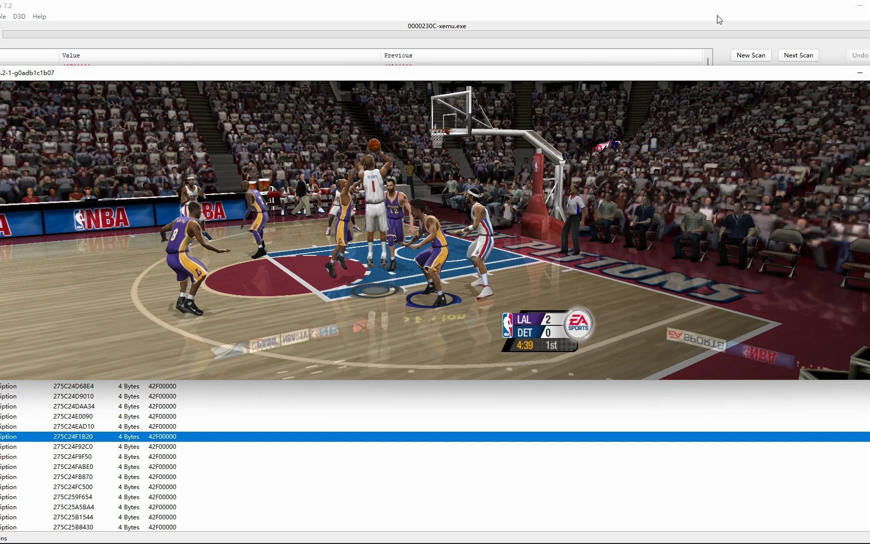 XEMU - 啥叫宽屏啊 - NBA Live 2005