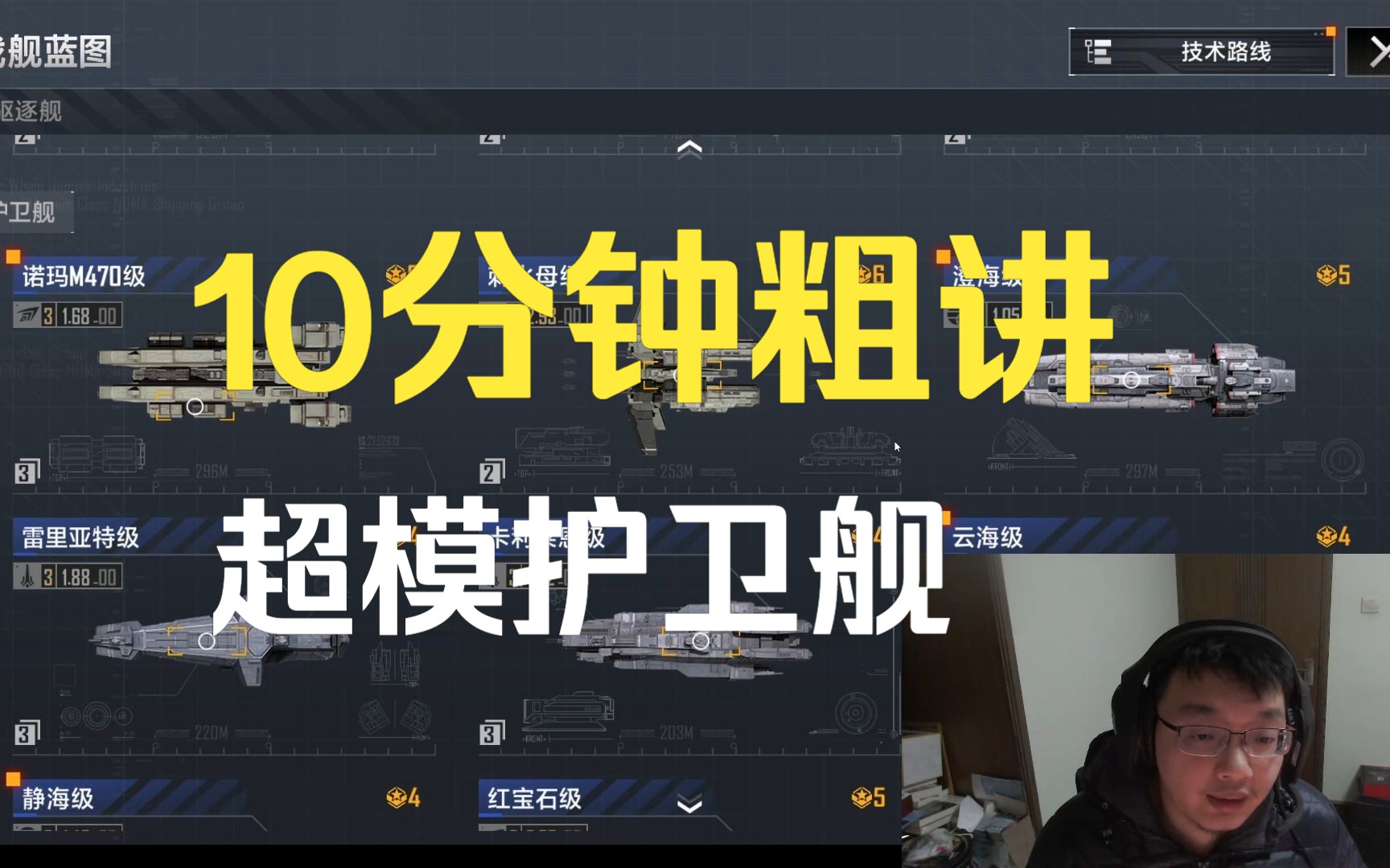 无尽的拉格朗日-10分钟粗讲超模护卫舰