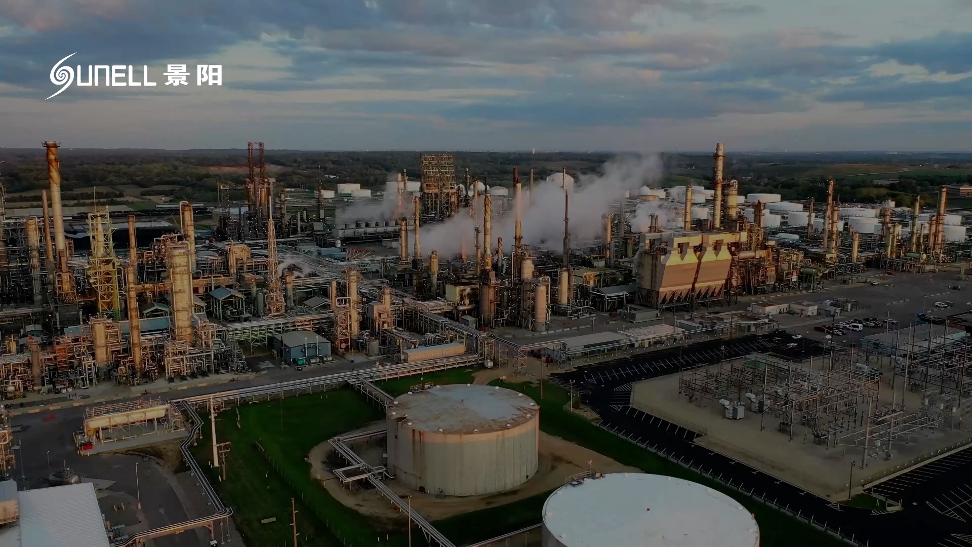 景阳科技热成像防爆护罩石化行业应用