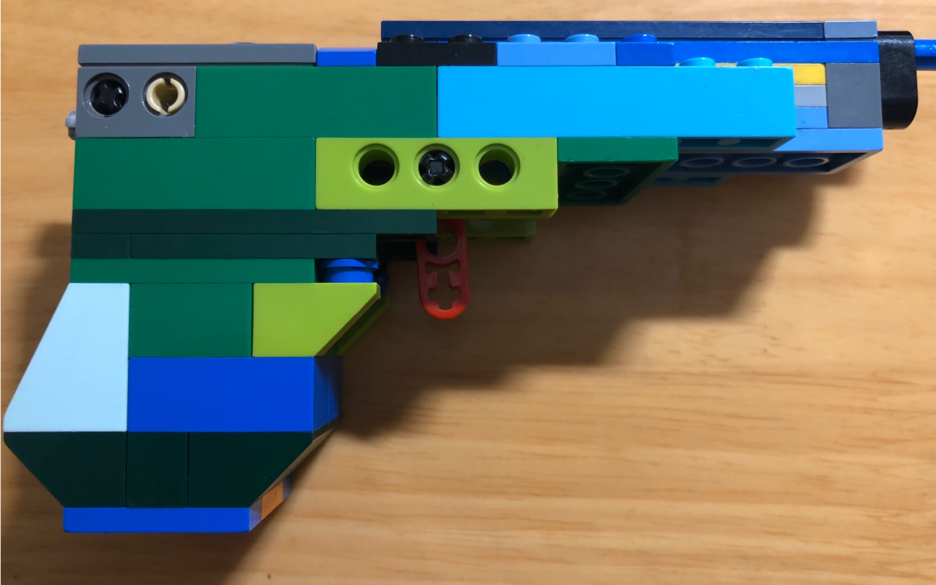 Lego 半自动皮筋枪内构