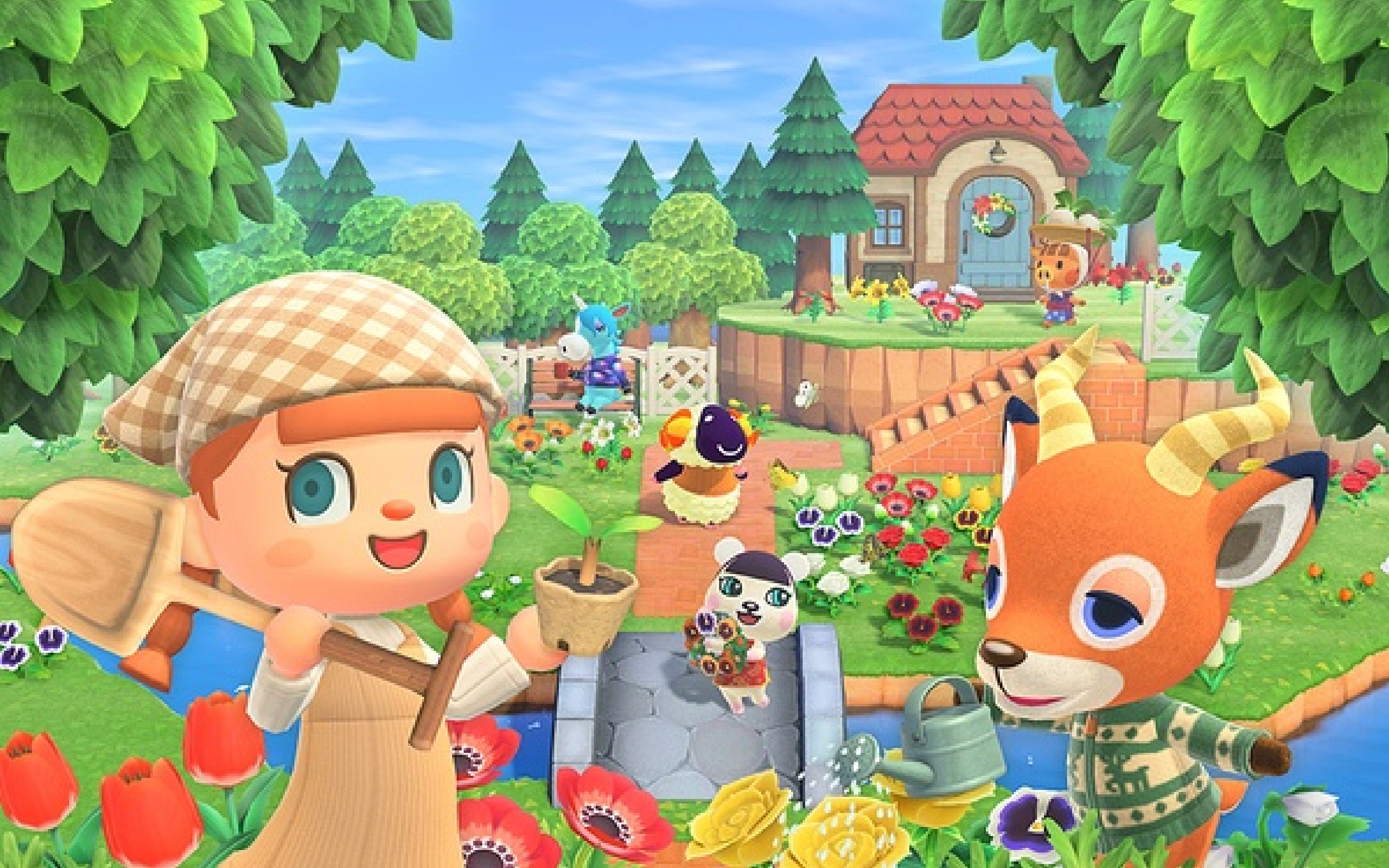 【动物森友会】瞎玩 Switch 20200320 试玩新手任务|集合啦!动物森友...