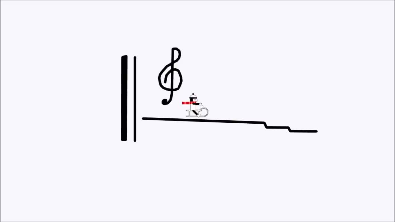 风靡全球的音乐启蒙动画《Line Rider 线条骑士》,共42集,让孩子们以...