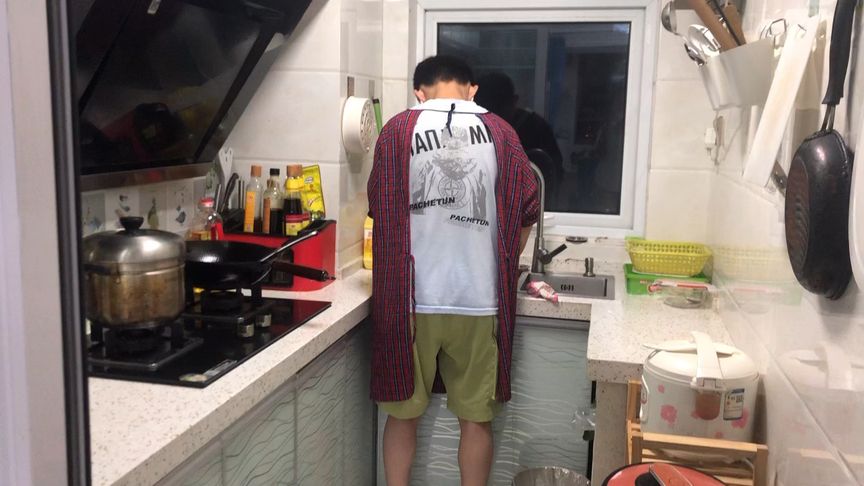 暑期生活就是多做家务劳动,做饭洗碗必须要学会ߘ�ߘ�ߘ