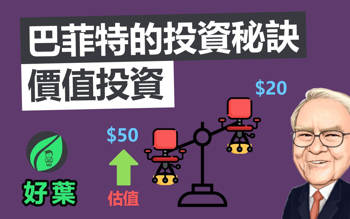 【好叶】8大股神投资指标 巴菲特的投资秘诀