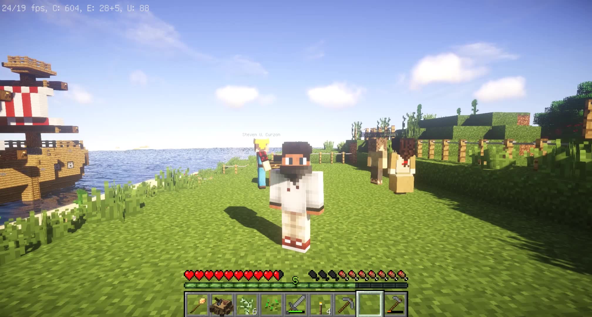 我的世界-模拟殖民地-p2-市民小屋比市政厅好看系列