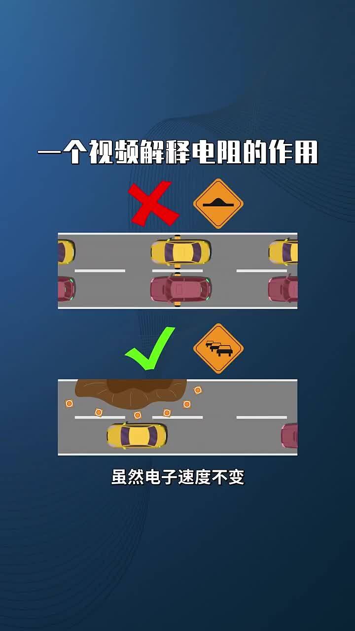 一个视频解释电阻的作用