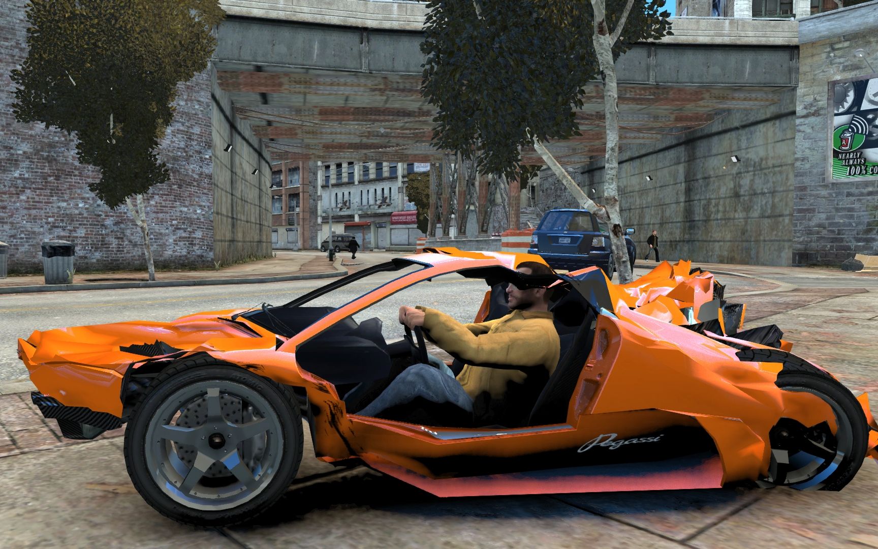 【GTA4】真实车损碰撞集锦 #02