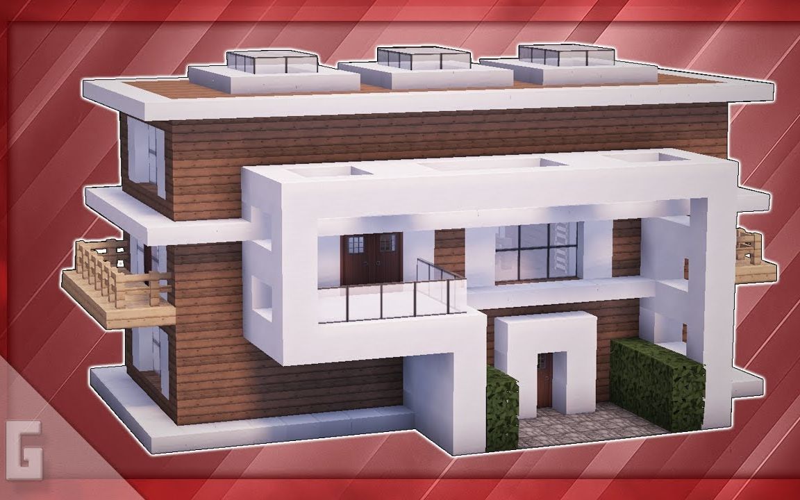 【建筑教程】教你造一个未来风的现代别墅