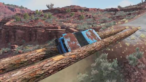 车祸模拟:减速行驶,珍爱生命!