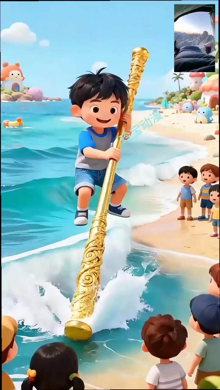 哪个小朋友最厉害 卡通动漫解说宝宝启蒙儿歌少儿启蒙哪吒动画儿 #...