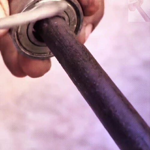 自制简单实用轴承拉拔器