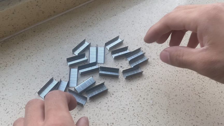 码钉枪钉子也可以这样玩